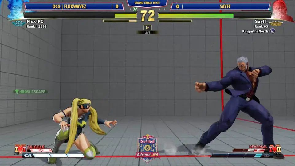 Street Fighter V Tournament at Red Bull AdrenaLan - Results | DashFight