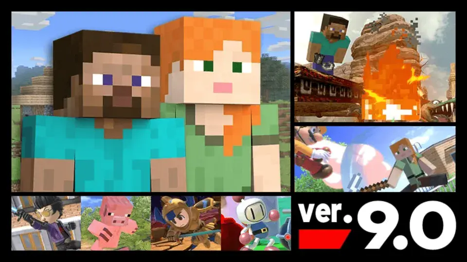 Minecraft Steve and Alex are Available in SSBU Now | DashFight