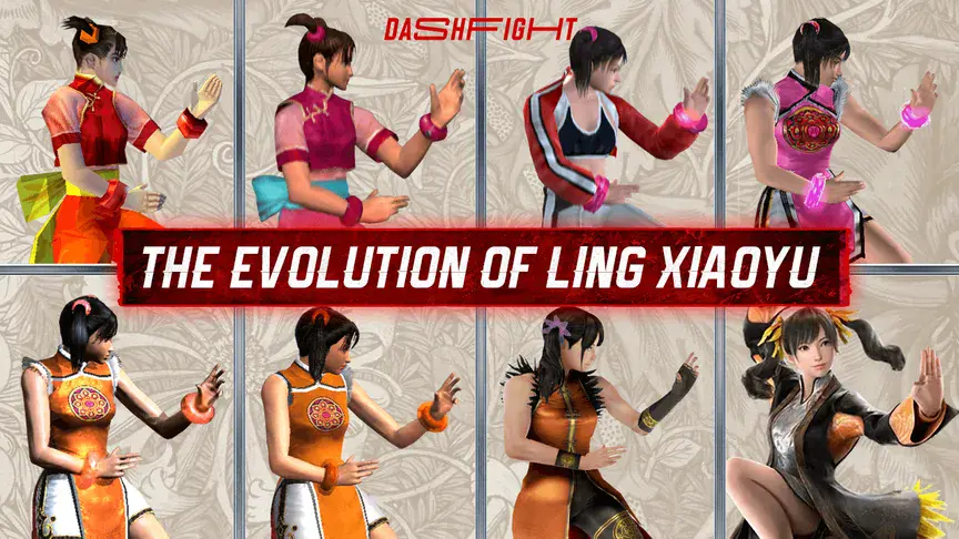 Tekken Ling Xiaoyu’s Evolution Throughout the Years [1997 - 2023] | DashFight
