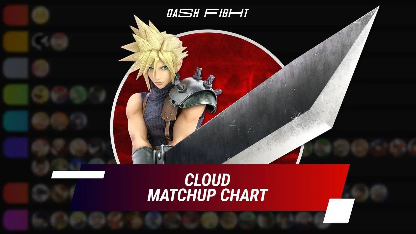 Matchup Chart for Cloud in Super Smash Bros. Ultimate | DashFight