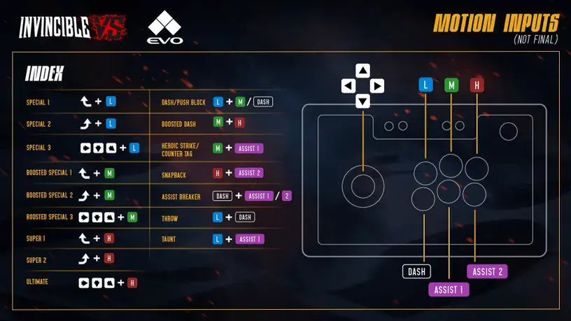 InvincibleVS Confirms Motion Inputs Option After Initial Feedback ...