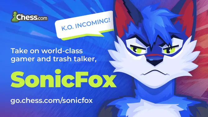 Chess.com Introduced SonicFox Chess Bot | DashFight