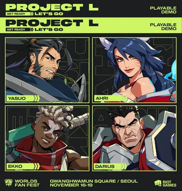 2023 Worlds Fan Fest to Feature Project L Demo | DashFight