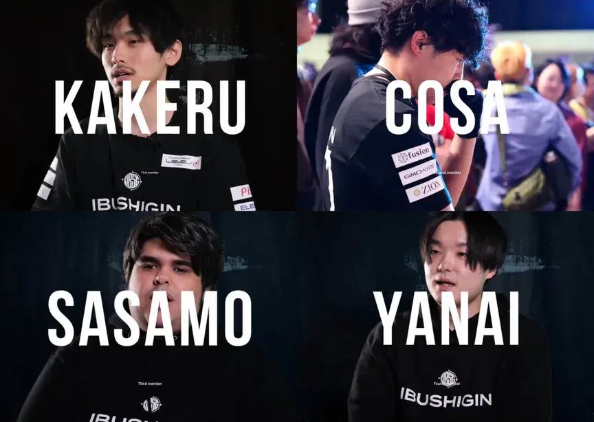 Kakeru, COSA, Yanai, & Sasamo Represent IBUSHIGIN For SFL | DashFight
