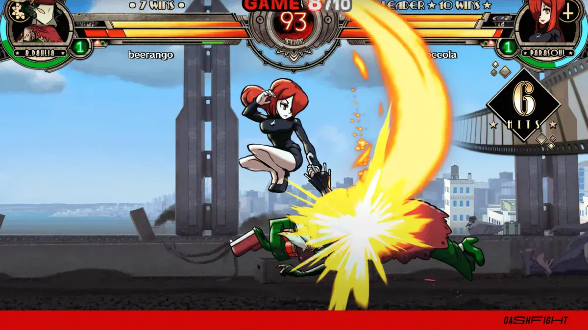 Parasoul Guides: Skullgirls 2nd Encore | DashFight