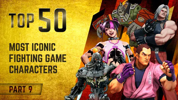 Top 50 Most Iconic Fighting Game Characters - Part 9 | DashFight