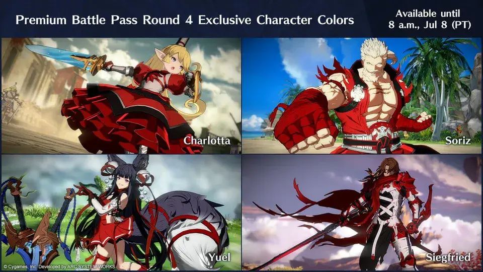 GBVSR Premium Battle Pass Round 4 Includes Beatrix’s Costume | DashFight