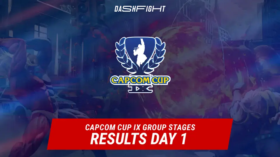 Capcom Cup IX Day 1 Results and Standings | DashFight