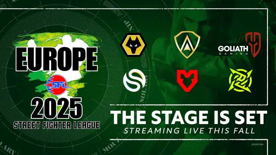 Capcom Unveils SFL Europe 2025: Six Teams, New Faces, & Historic Made ...