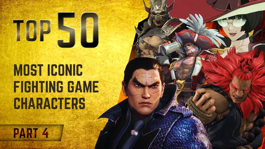 Top 50 Most Iconic Fighting Game Characters - Part 4 | DashFight