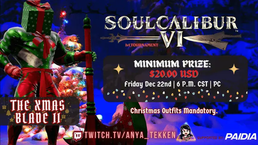 The Xmas Blade II: A Festive SC6 Tourney Announcement | DashFight