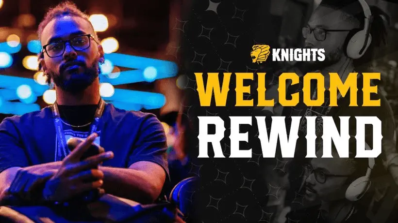 Pro Mortal Kombat Competitor Rewind Joins Knights | DashFight
