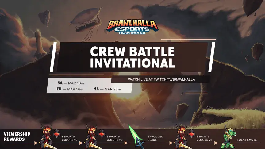 Crew Battle Invitational — First Brawlhalla Team Tournament | DashFight
