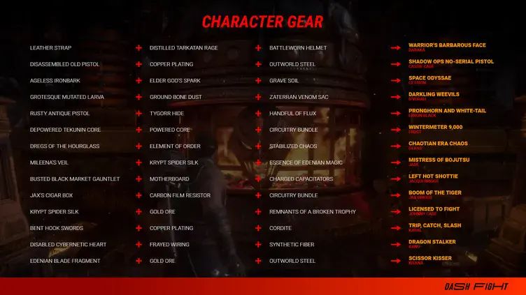 MK11 Forge Recipes Krypt Guide | DashFight