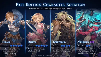 Versusia: Granblue Fantasy Versus: Rising | DashFight