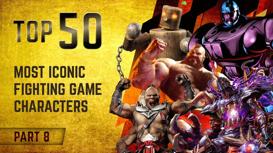 Top 50 Most Iconic Fighting Game Characters - Part 8 | DashFight