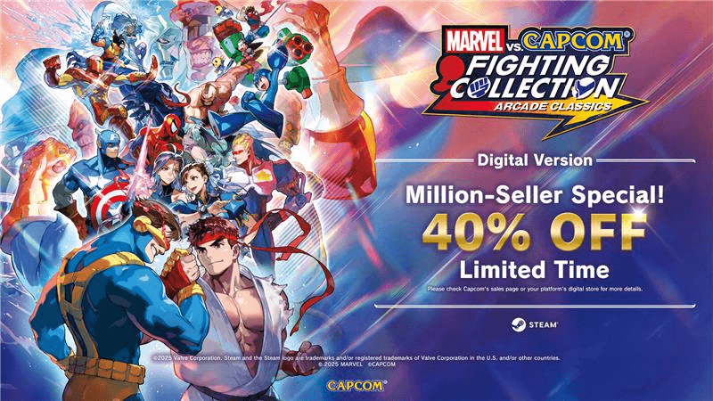 Marvel vs. Capcom Fighting Collection Sells Over 1 Million Units | DashFight
