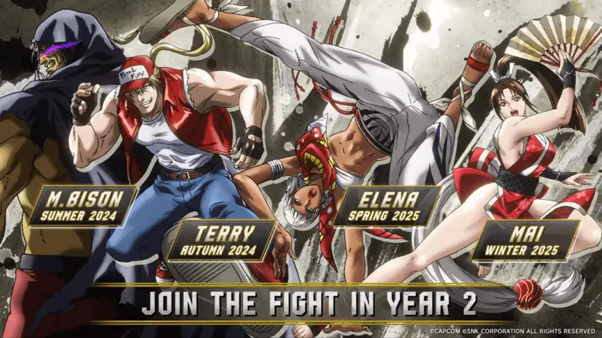 SF6 Year 2 Fighter Lineup Announced: M.Bison Returns & SNK Aboard ...