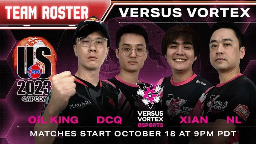 Versus Vortex Announced as Latest Team for SFL US | DashFight