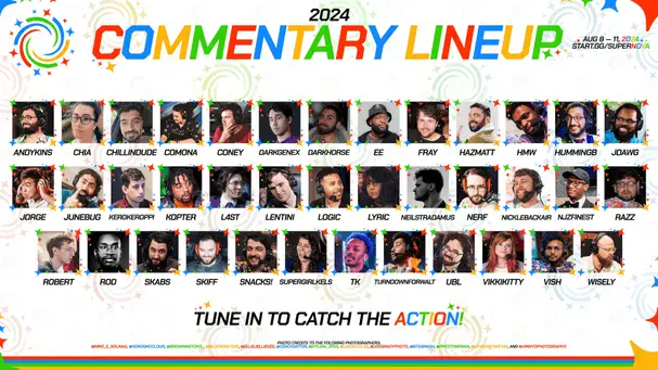 Supernova 2024 Commentator Lineup Announced | DashFight
