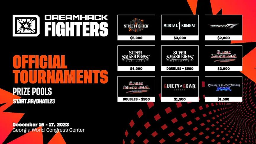 DreamHack Atlanta's 2023 Full Schedule Revealed | DashFight
