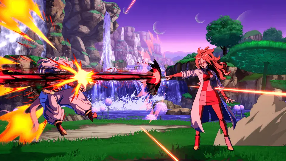 Android 21 (Lab Coat) Already Fights in DBFZ | DashFight