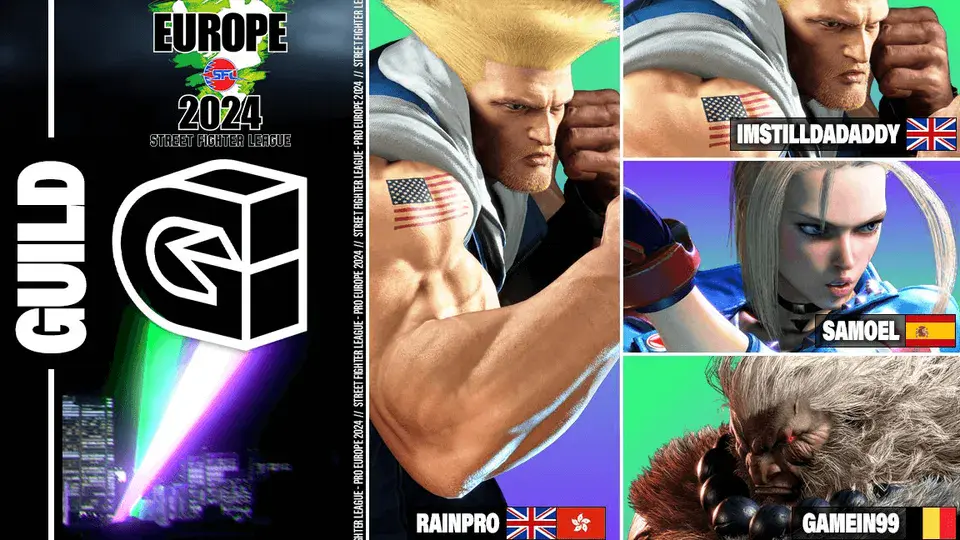 Guild Esports Unveils Street Fighter League EU Roster | DashFight
