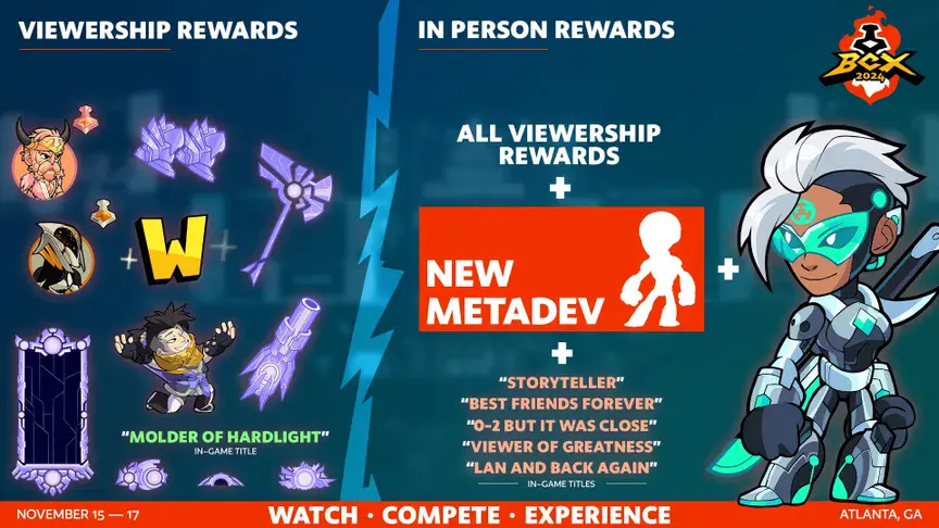 Brawlhalla World Championship Rewards for 2024 Revealed | DashFight