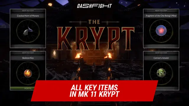 MK11 Krypt Items Guide | DashFight