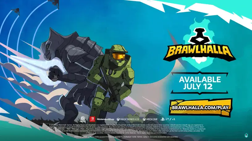 Master Chief and Arbiter in Brawlhalla: Available Now | DashFight