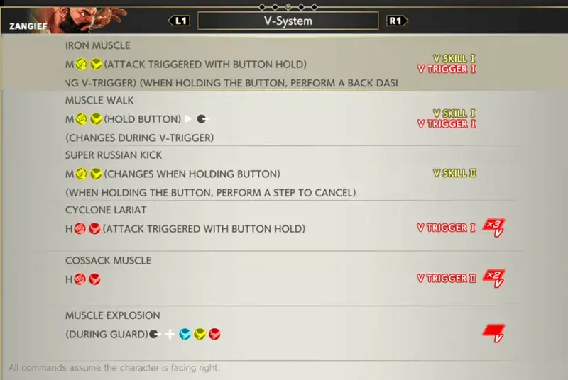 Street Fighter V: Zangief Guide - Combos and Moves List | DashFight